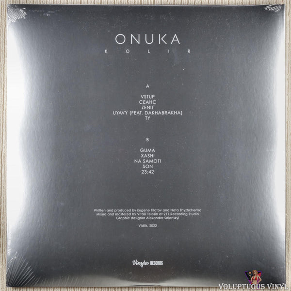Onuka – Kolir (2024) Vinyl, LP, Album, Transparent Red – Voluptuous Vinyl Records