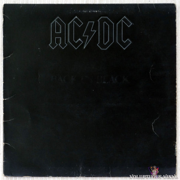 AC/DC ‎– Back In Black (1980) Vinyl, LP, Album – Voluptuous Vinyl Records