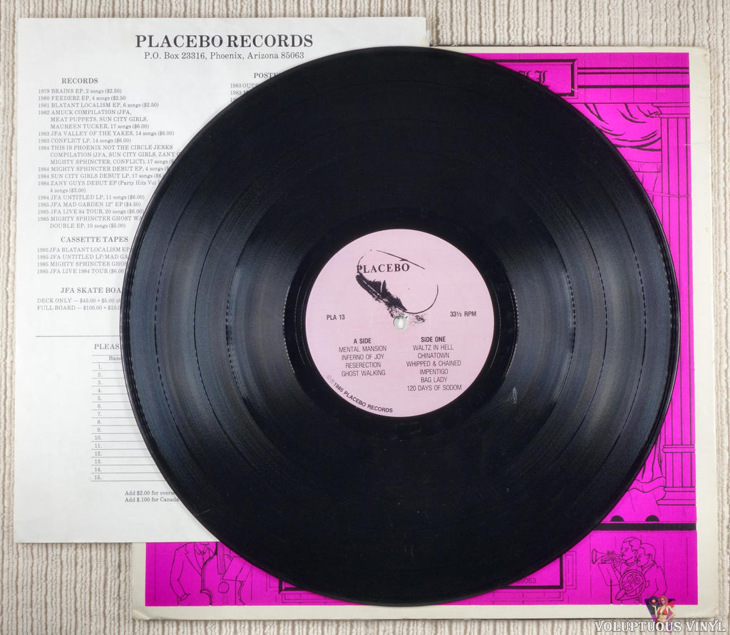 Mighty Sphincter – Ghost Walking Double EP (1985) Vinyl, LP, EP – Voluptuous Vinyl Records