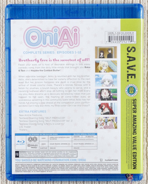 OniAi: Complete Series (2012) 2 x Blu-ray – Voluptuous Vinyl Records