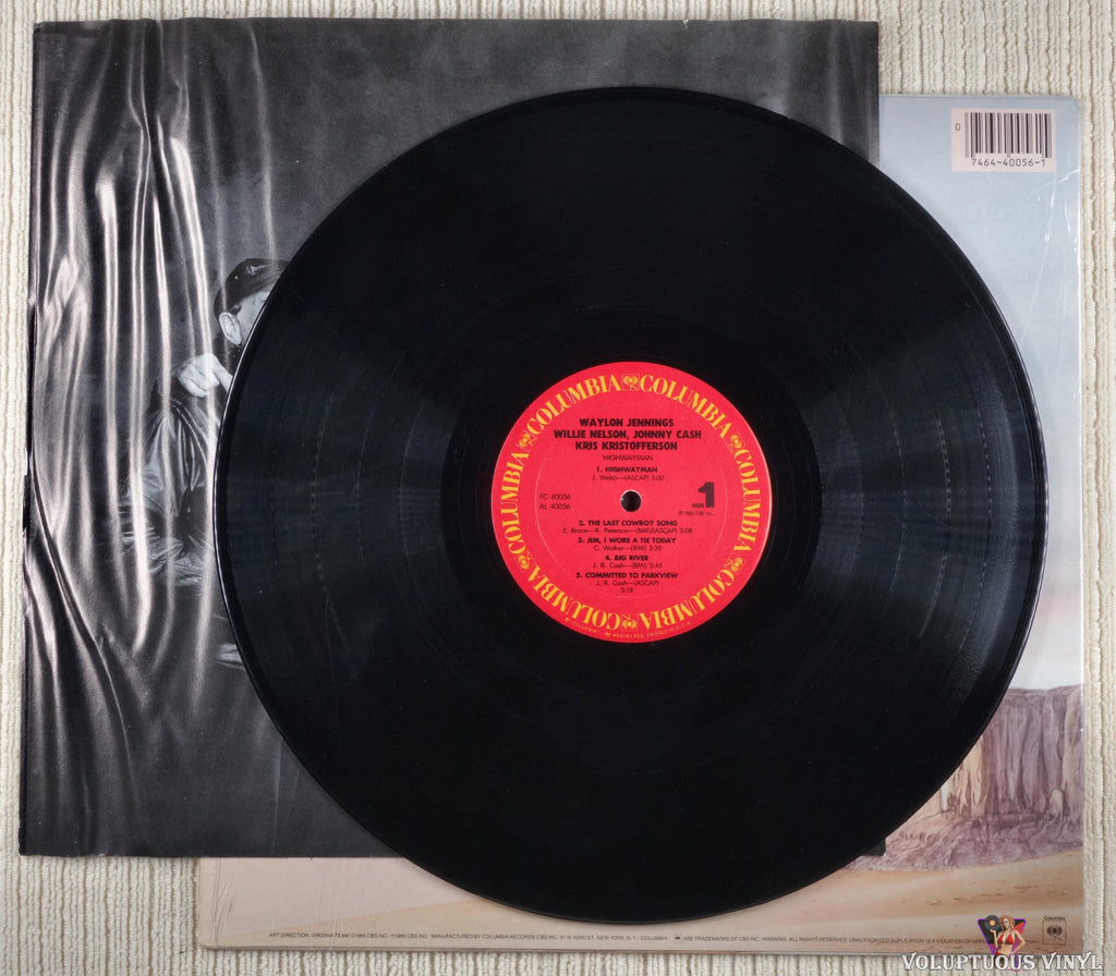 The Highwaymen – Highwayman (1985) Vinyl, LP, Album – Voluptuous Vinyl Records